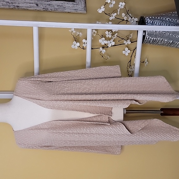 Roliana | Sweaters | Beige Tan Cardigan Size Large | Poshmark